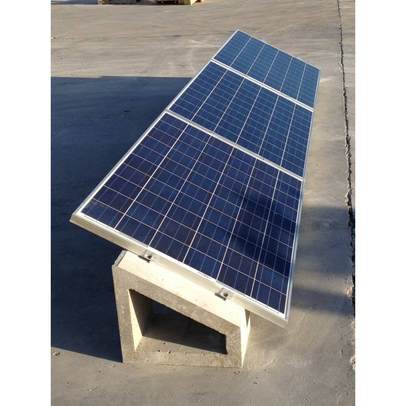 Características de una estructura de paneles solares eficiente