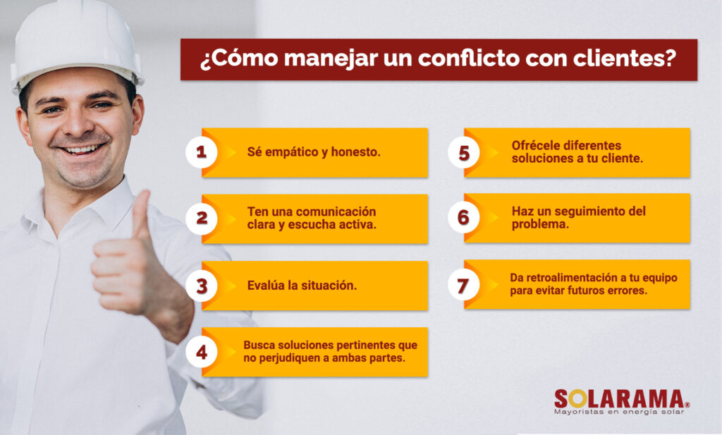 7 consejos para un buen manejo de conflictos con clientes