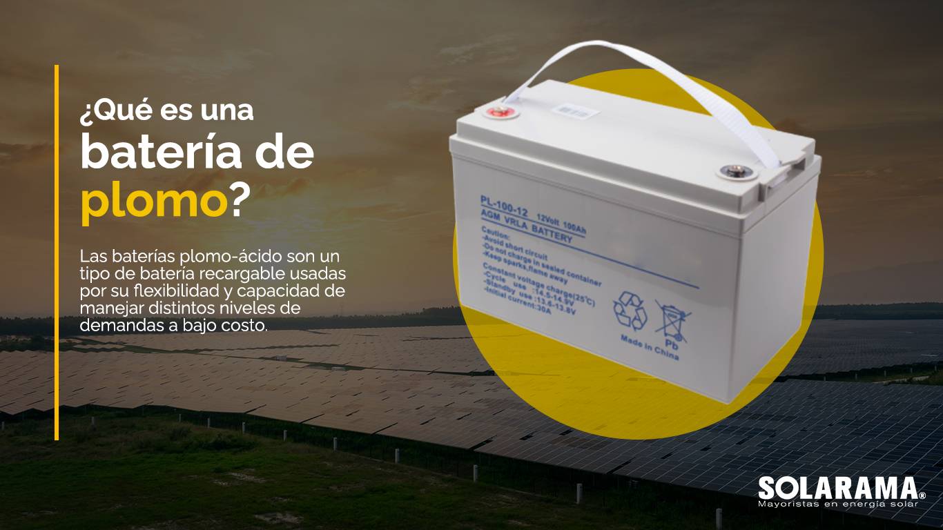 3 principales diferencias entre baterías de litio y plomo