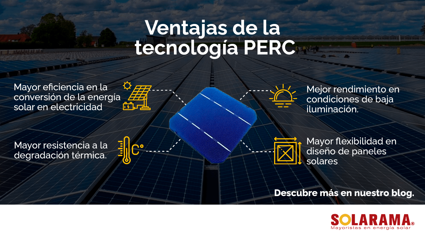 Células solares perc: ¿Qué son y cuáles son las ventajas?