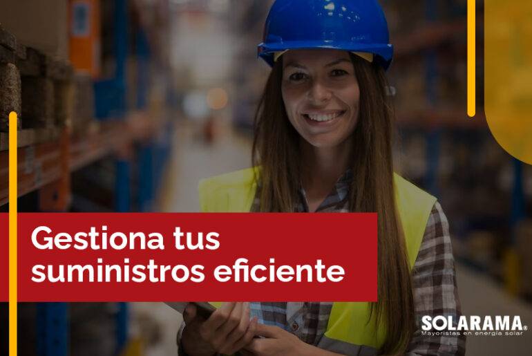Claves para la gestión de suministros en tu empresa